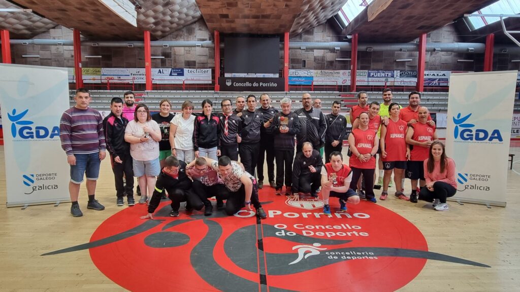 O Porriño acolle a Copa Galicia de Baloncesto Adaptado Xogo FGDA 2024 ...